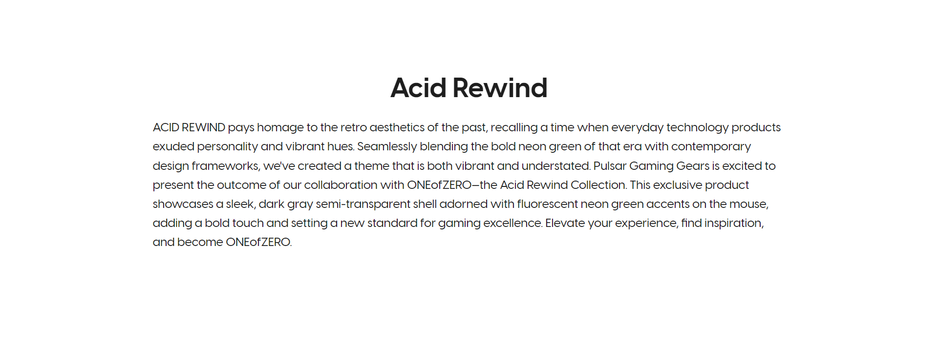 Pulsar X2H - 54g Lightweight Wireless Gaming Mouse (Acid Rewind Limited ...